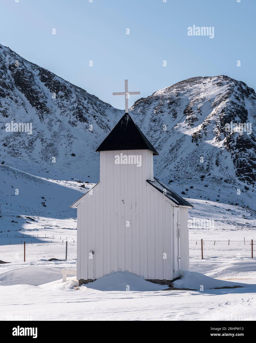 Unstad chapel hi-res stock photography and images - Alamy