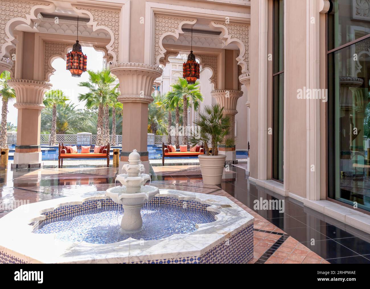 Lobby in the luxury hotel hi-res stock photography and images - Alamy