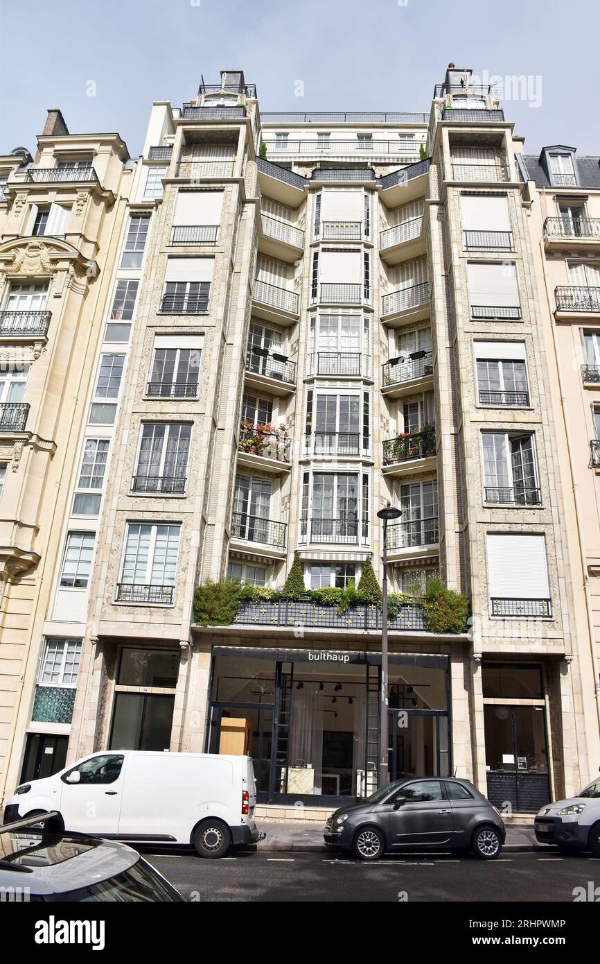 An apartment building in Paris, an important early work by the ...