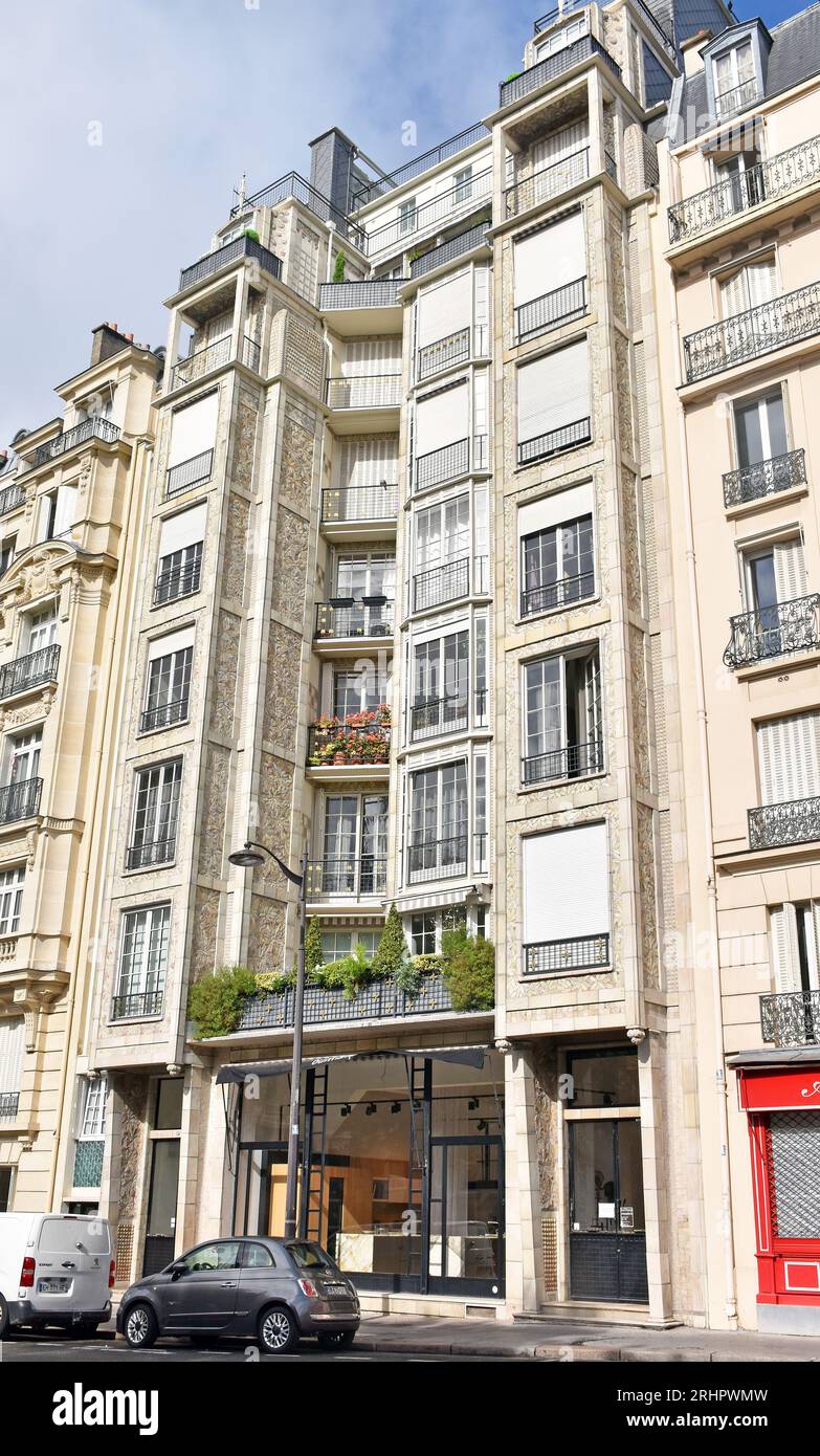 An apartment building in Paris, an important early work by the ...