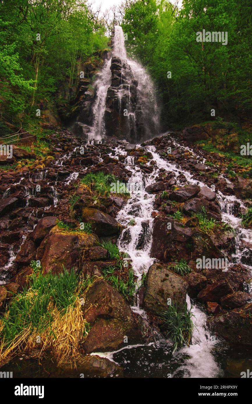 Natural splendor, a stunning waterfall in Germany Stock Photo - Alamy