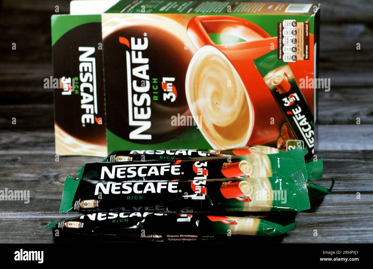 Nescafe gold sachets hi-res stock photography and images - Alamy