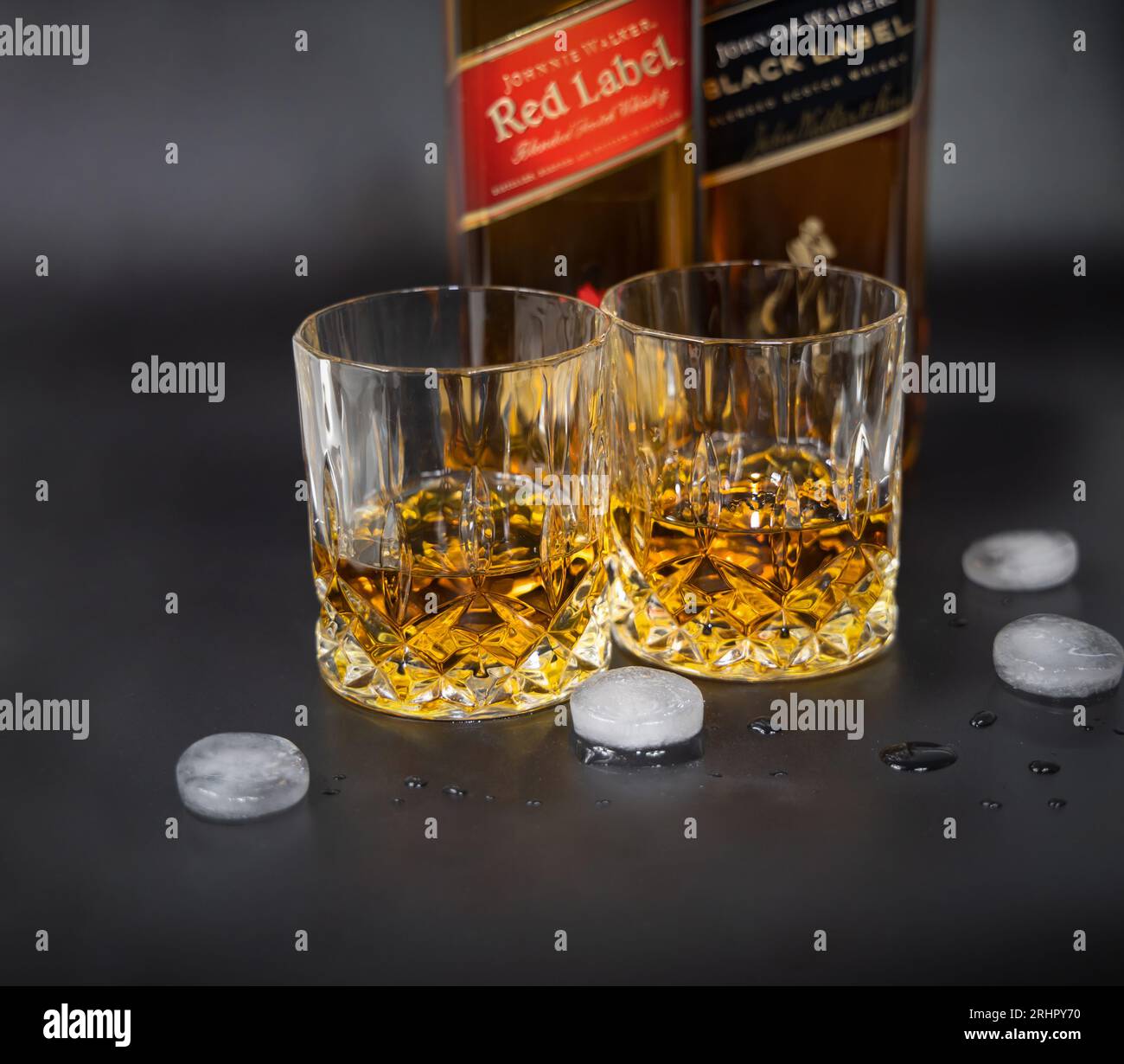 Johnny walker whisky bottle hi-res stock photography and images - Alamy
