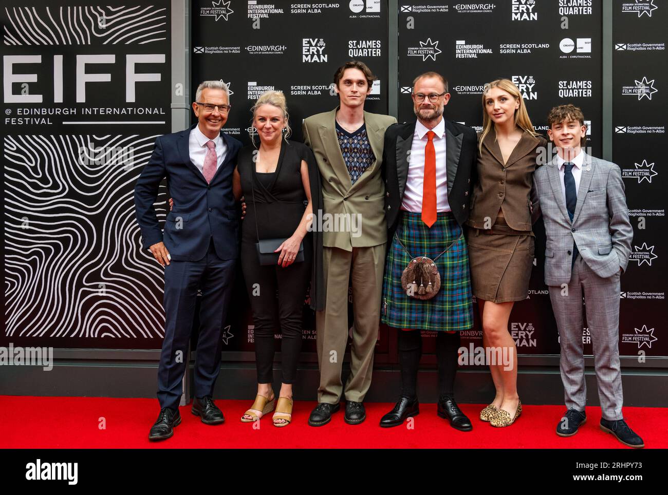 Everyman Cinema, Edinburgh, Scotland, UK, 18 August 2023. Red carpet ...