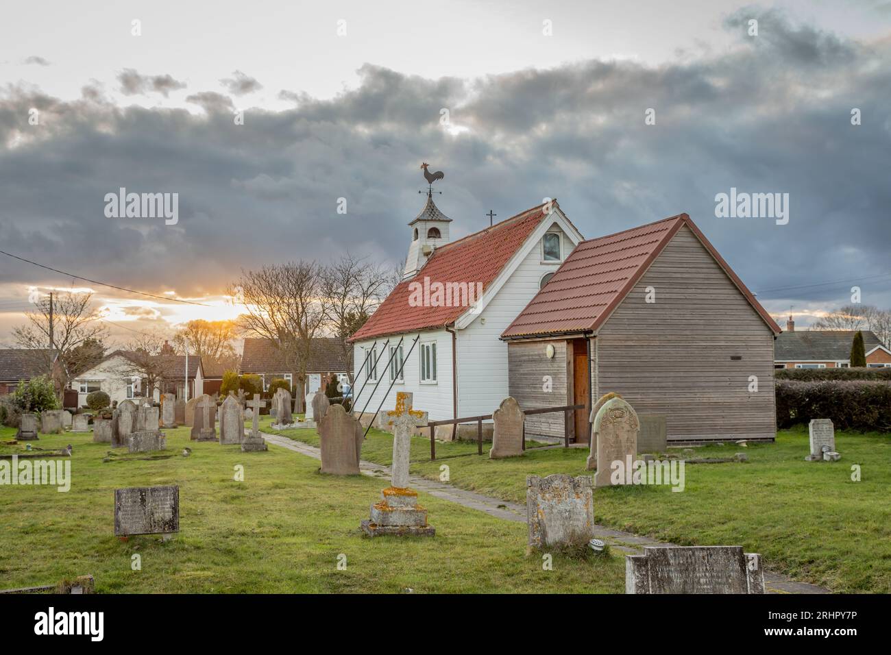Church of St John the Divine, Southrey, Lincolnshire, England, UK Stock ...
