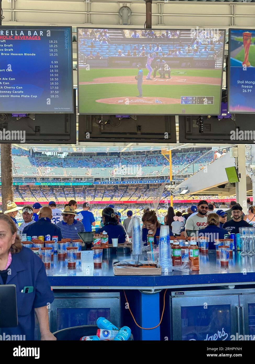 Tv Dodger Stadium, baseball stadium of the Los Angeles Dodgers located ...