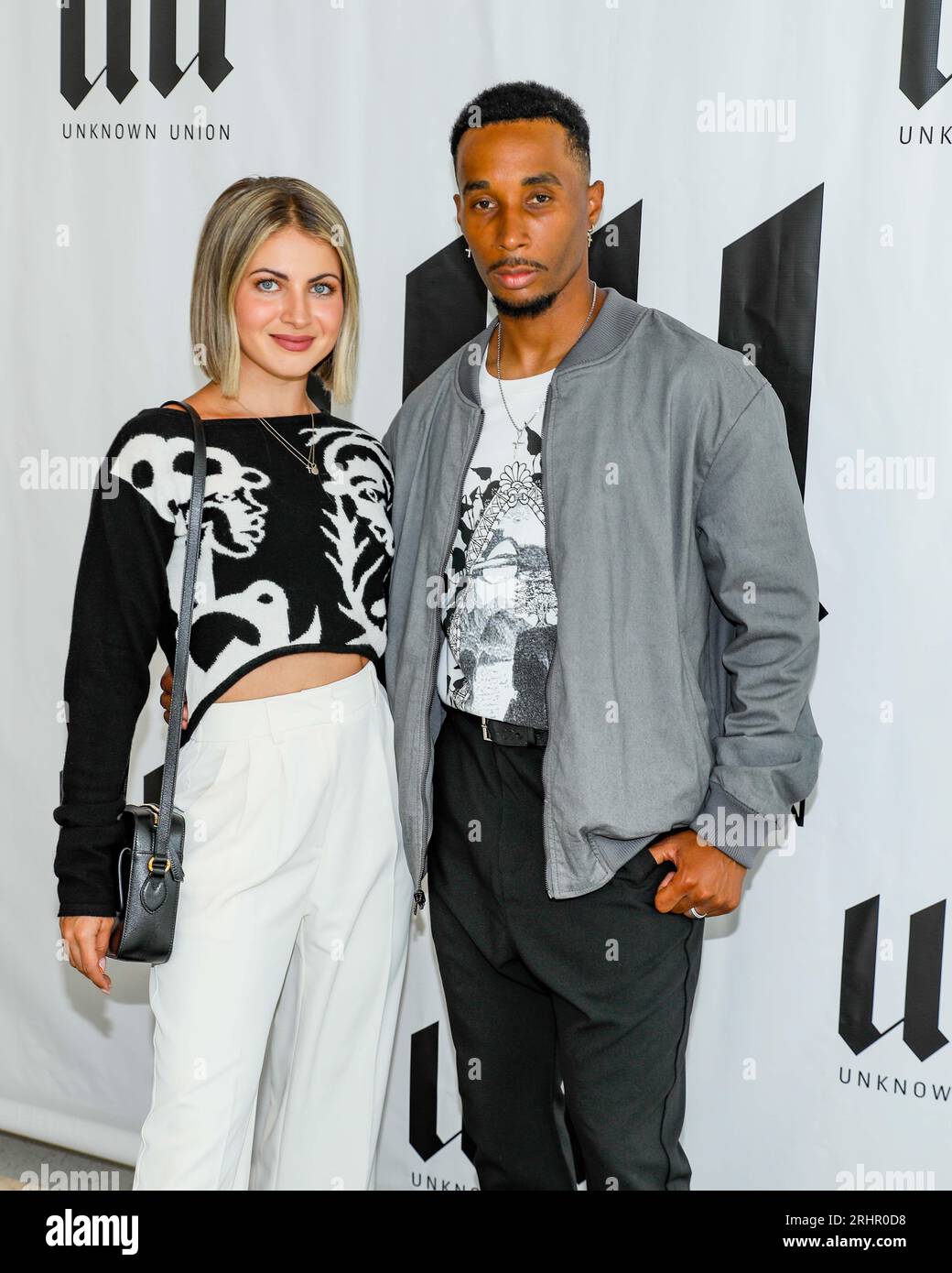 August 17, 2023, LOS ANGELES, CALIFORNIA, USA: MIRANDA DERRICK and ...