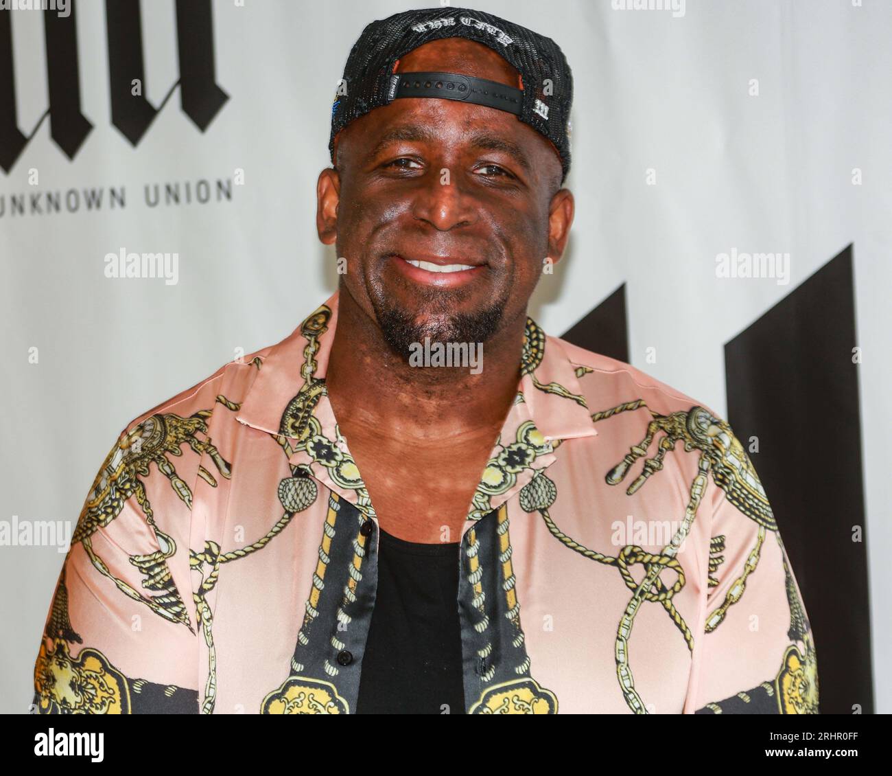 August 17, 2023, LOS ANGELES, CALIFORNIA, USA: MO HINES arrives on the ...