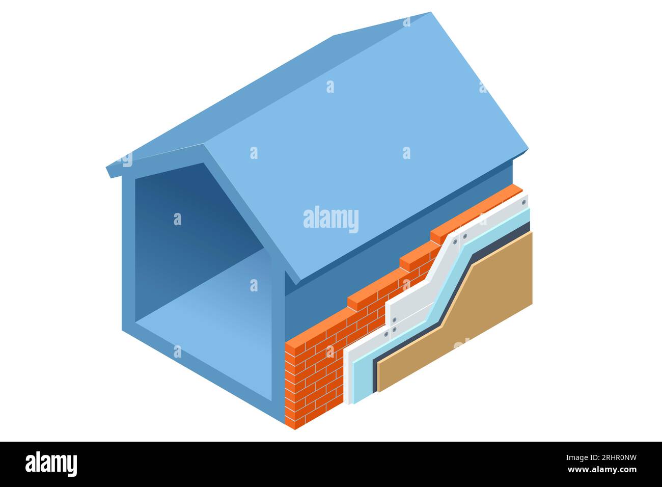 Insulate homes Stock Vector Images - Alamy