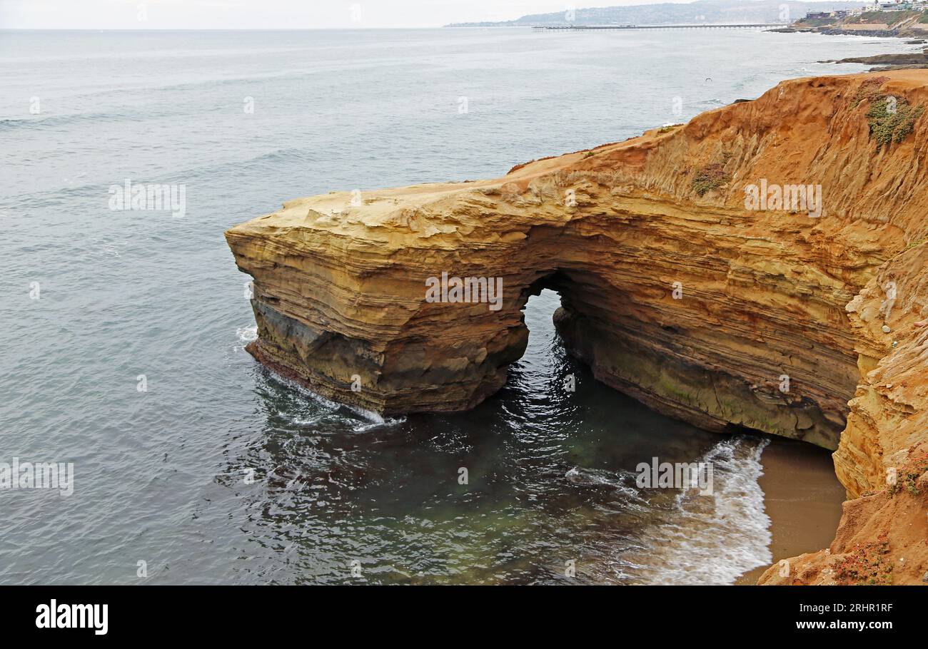 Landscape with Sunset Cliffs - San Diego, California Stock Photo - Alamy