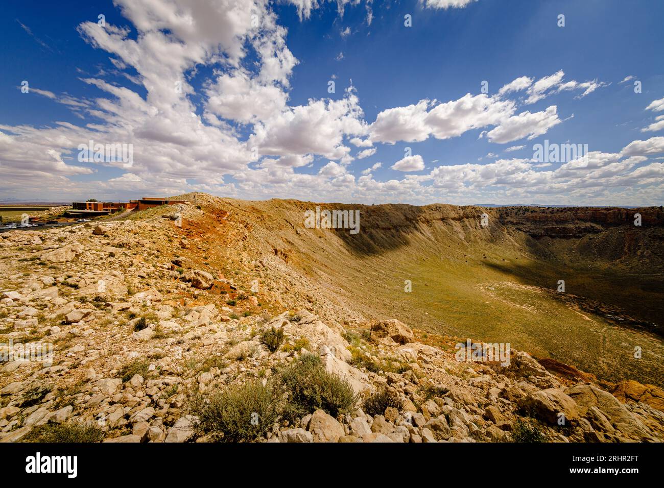 Meteor Crater National Landmark, Arizona, USA Stock Photo - Alamy