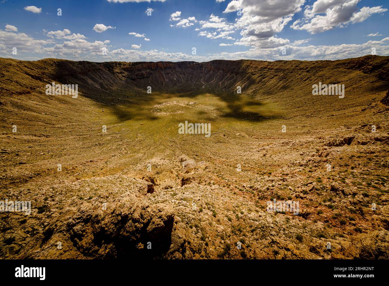 Meteor Crater National Landmark, Arizona, USA Stock Photo - Alamy