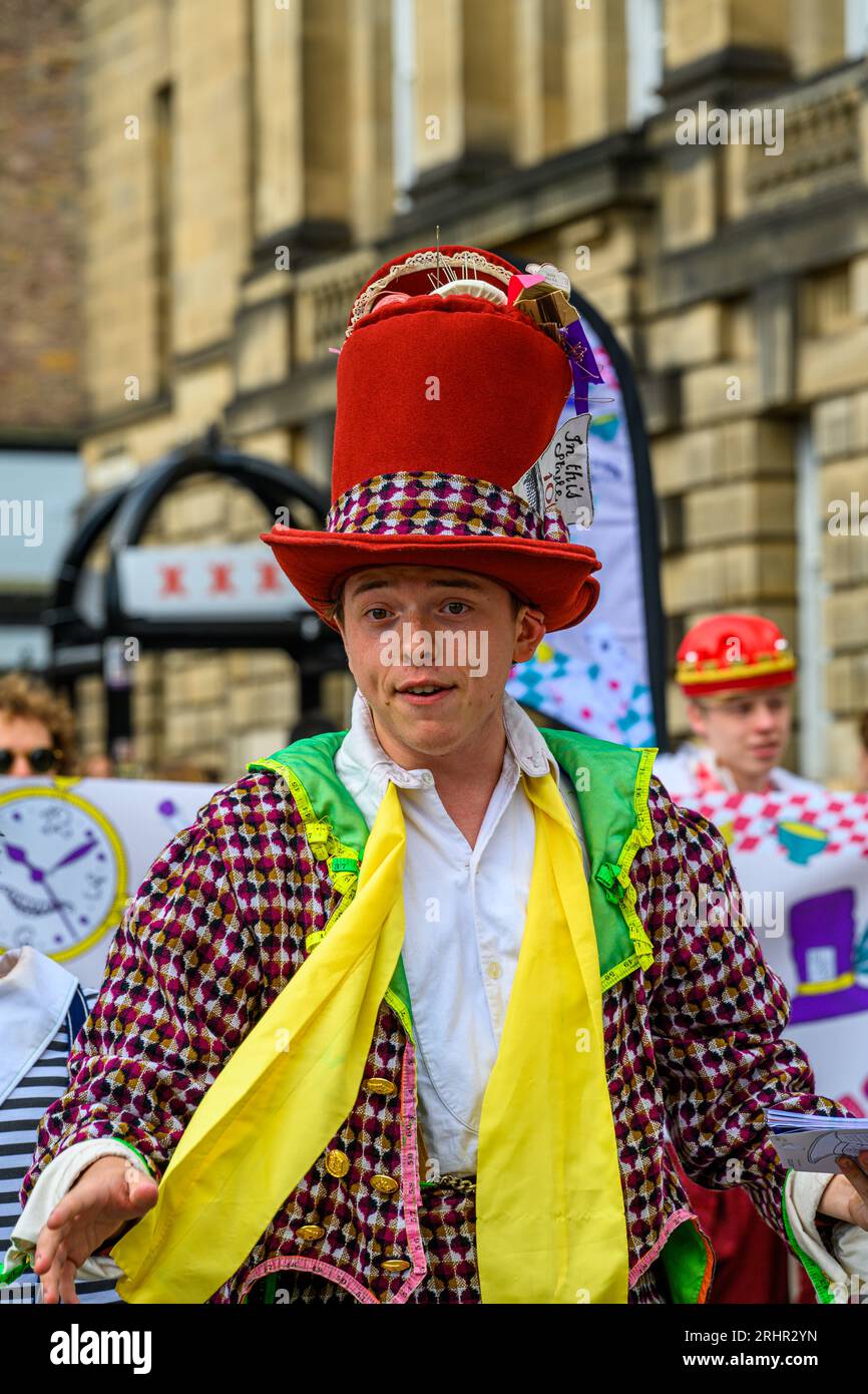 Colourful mad hatter hi-res stock photography and images - Alamy