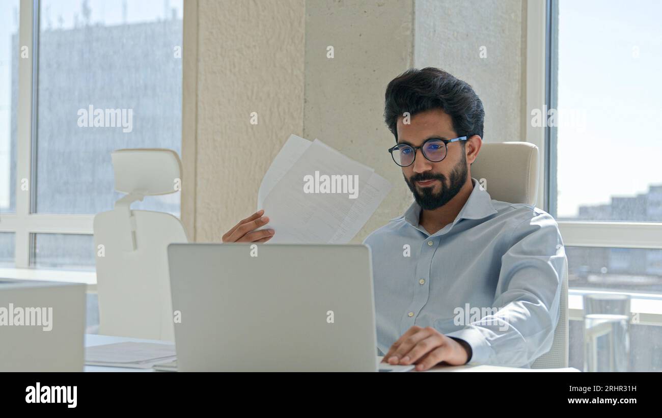 Arabian Indian man tired businessman suffer high temperature ...