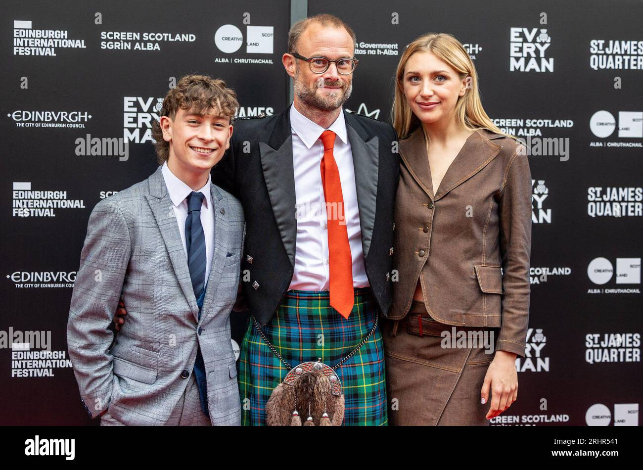 Edinburgh, United Kingdom. 18 August, 2023 Pictured: Left to Right ...