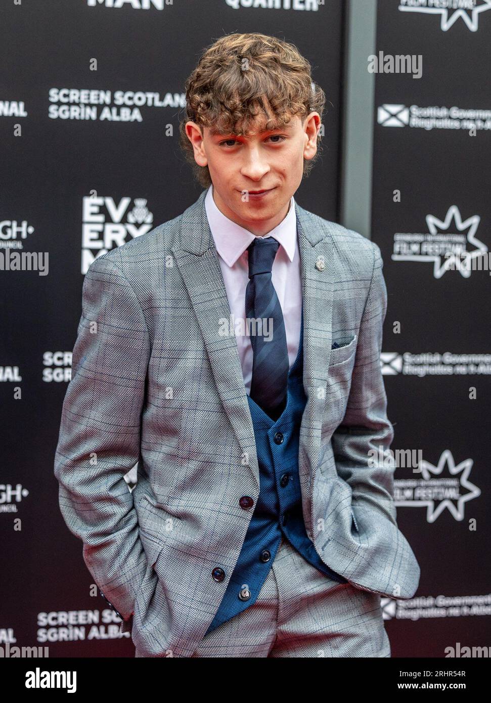 Edinburgh, United Kingdom. 18 August, 2023 Pictured: Louis McCartney ...