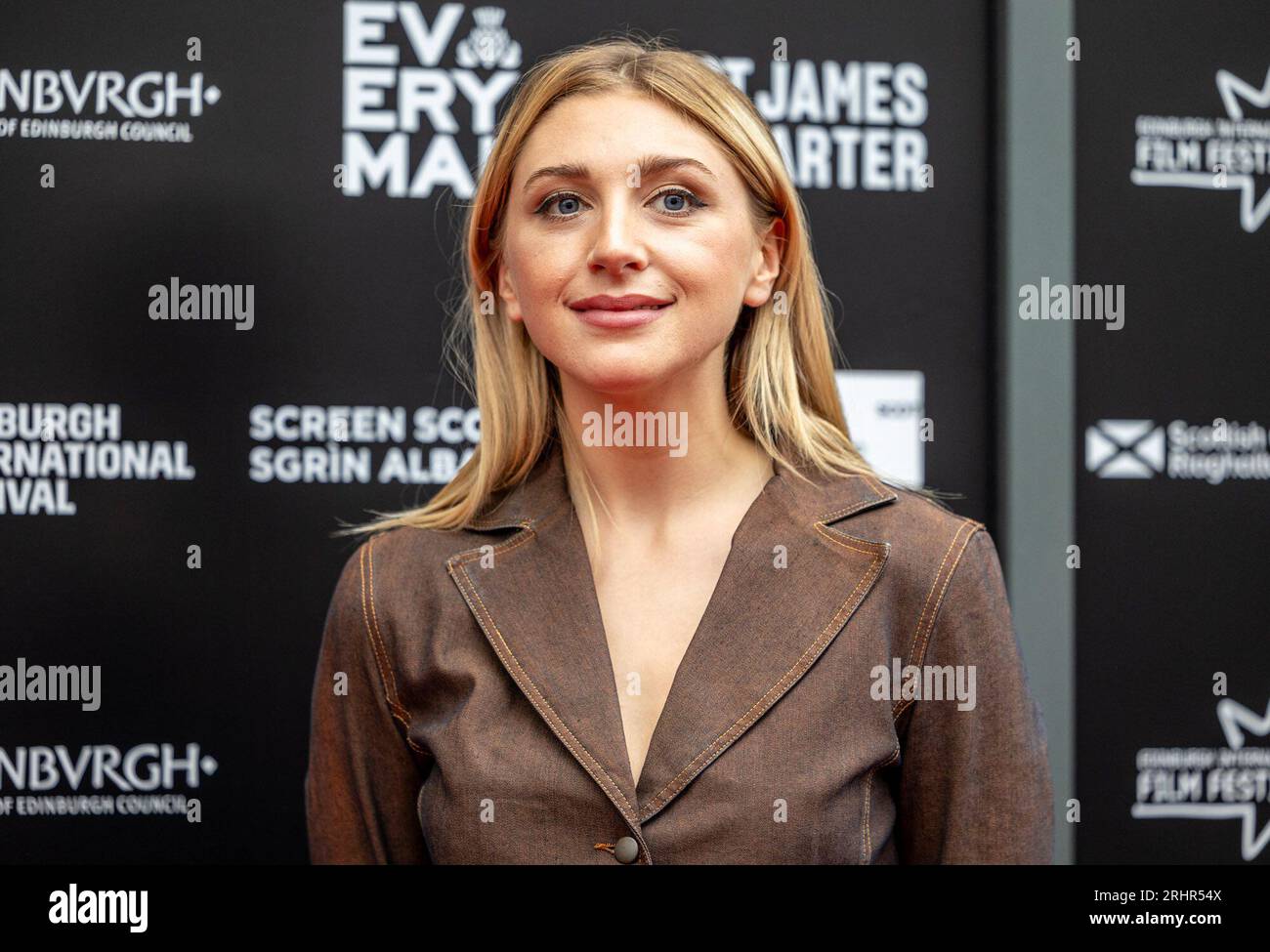 Edinburgh, United Kingdom. 18 August, 2023 Pictured: Ella Lily Hyland ...