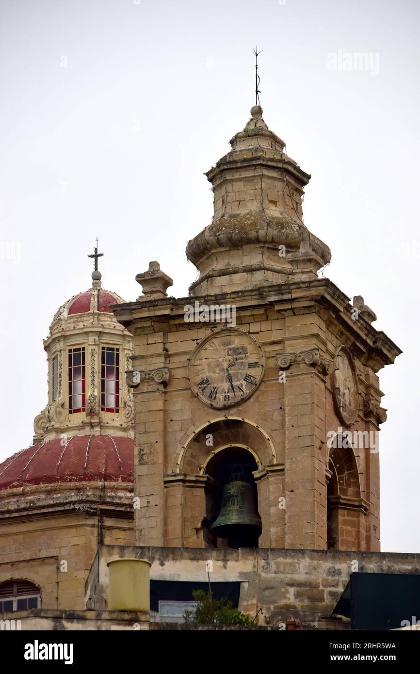 St Paul's Church, Cospicua, Bormla, South Eastern Region, Malta, Europe ...