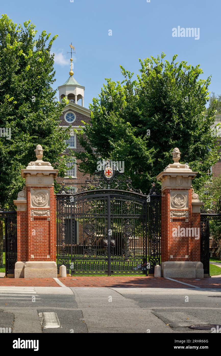 Van Wickle Gates at Brown University, founded 1764, Providence, Rhode ... Van Wickle Gates at Brown University, founded 1764, Providence, Rhode ...