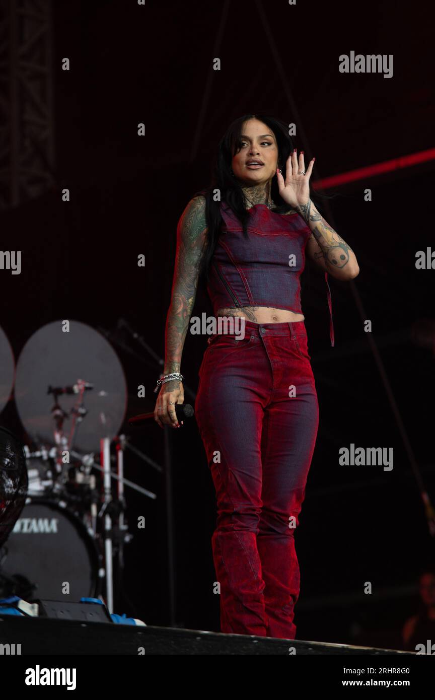 London, United Kingdom. 18th August 2023. Kehlani performs live on ...