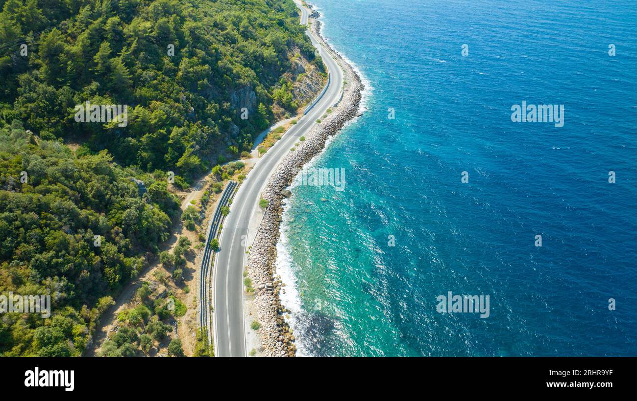 Driving next to sea hi-res stock photography and images - Alamy