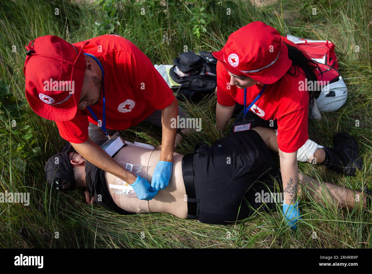 Paramedic exercise hi-res stock photography and images - Alamy