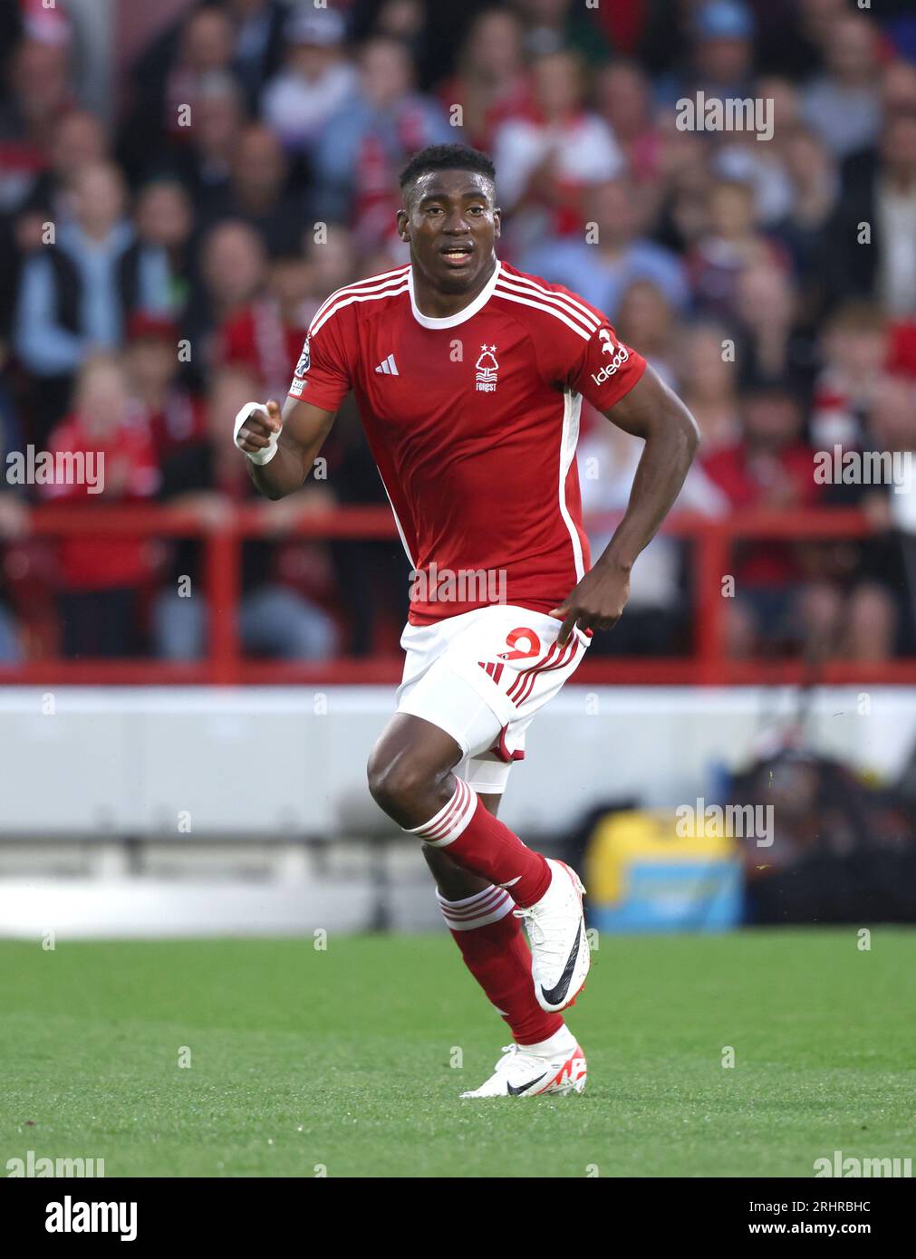 Nottingham, UK. 18th Aug, 2023. Taiwo Awoniyi of Nottingham Forest at ...