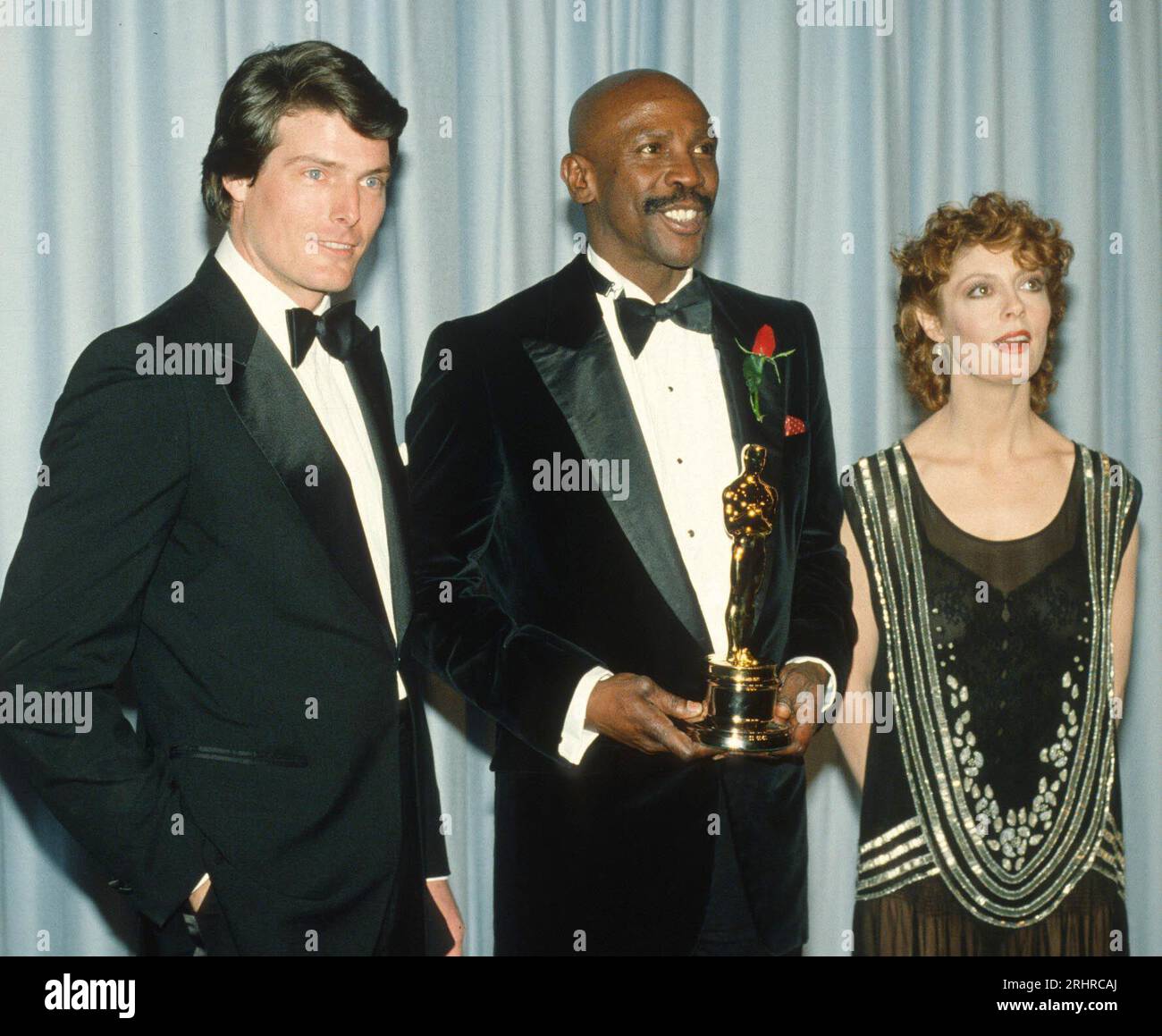 1985 Christopher Reeve Louis Gossett Jr Susan Sarandon John Barrett ...