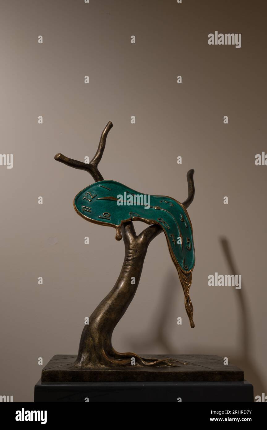 Salvador Dali - Profile of Time, 1977 Stock Photo - Alamy