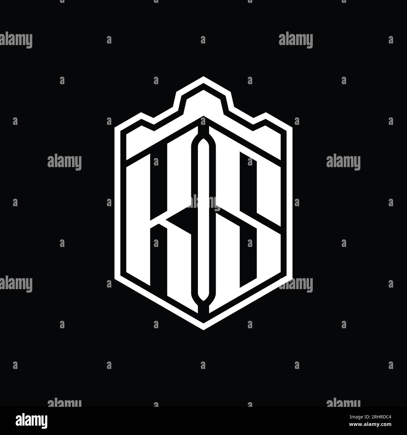 Ks gaming logo hi-res stock photography and images - Alamy