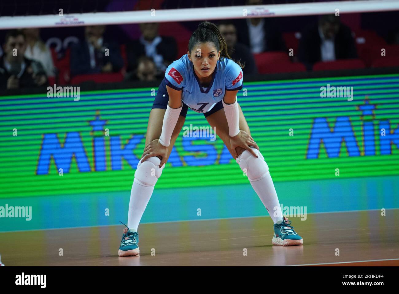 ANTALYA, TURKIYE - DECEMBER 18, 2022: Nyeme Costa in Gerdau Minas vs ...