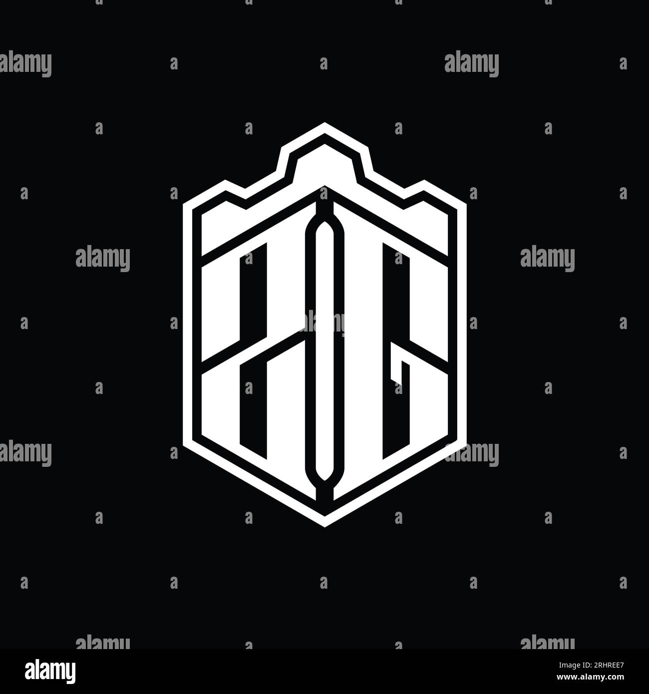 Zg gaming logo hi-res stock photography and images - Alamy