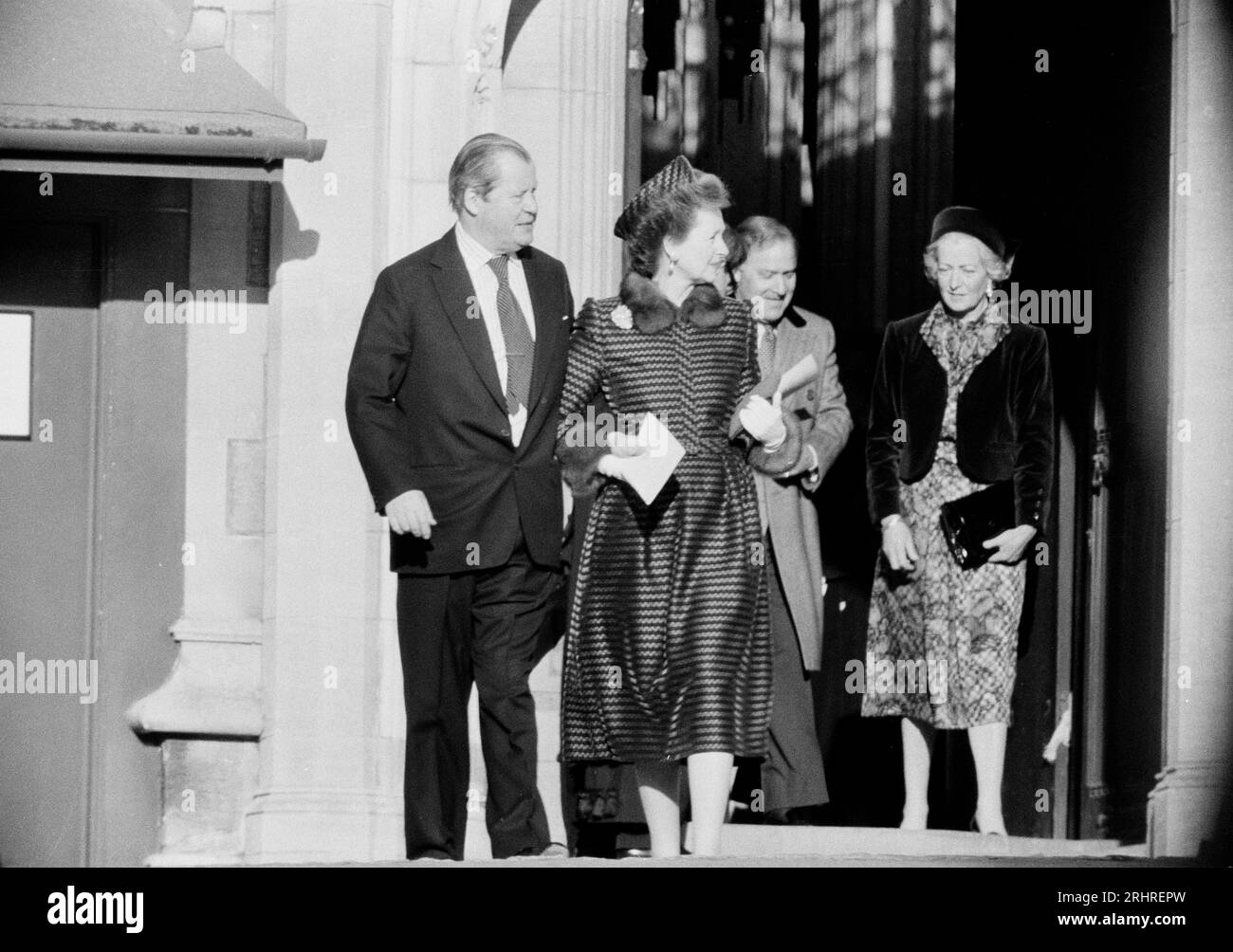 Lord Spencer, left, Princess Diana's father, and Raine, Lady Spencer ...