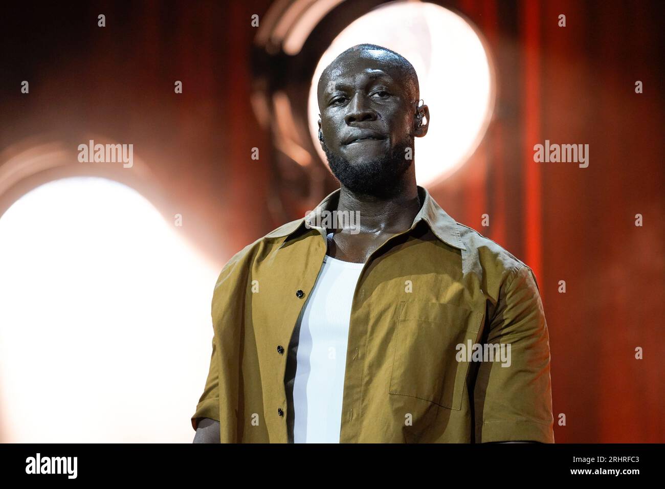 Stormzy performs live onstage at the All Points East festival in ...