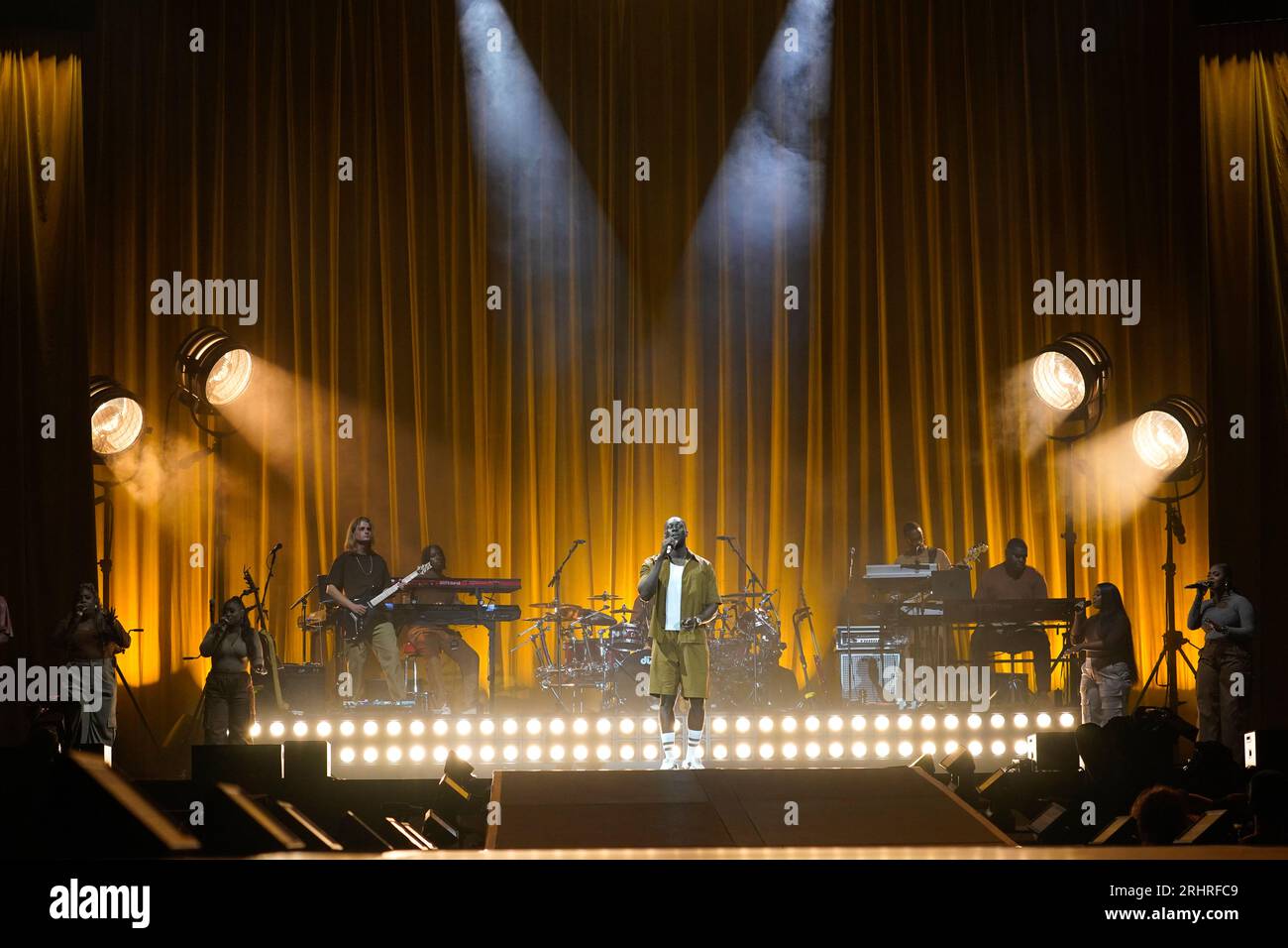 Stormzy performs live onstage at the All Points East festival in ...