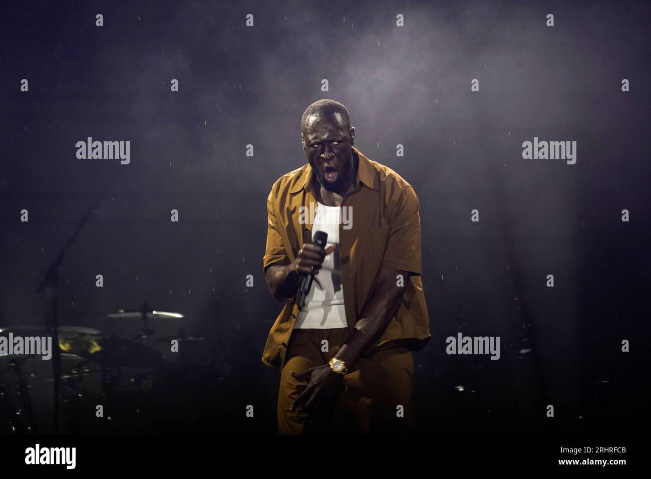 Stormzy performs live onstage at the All Points East festival in ...