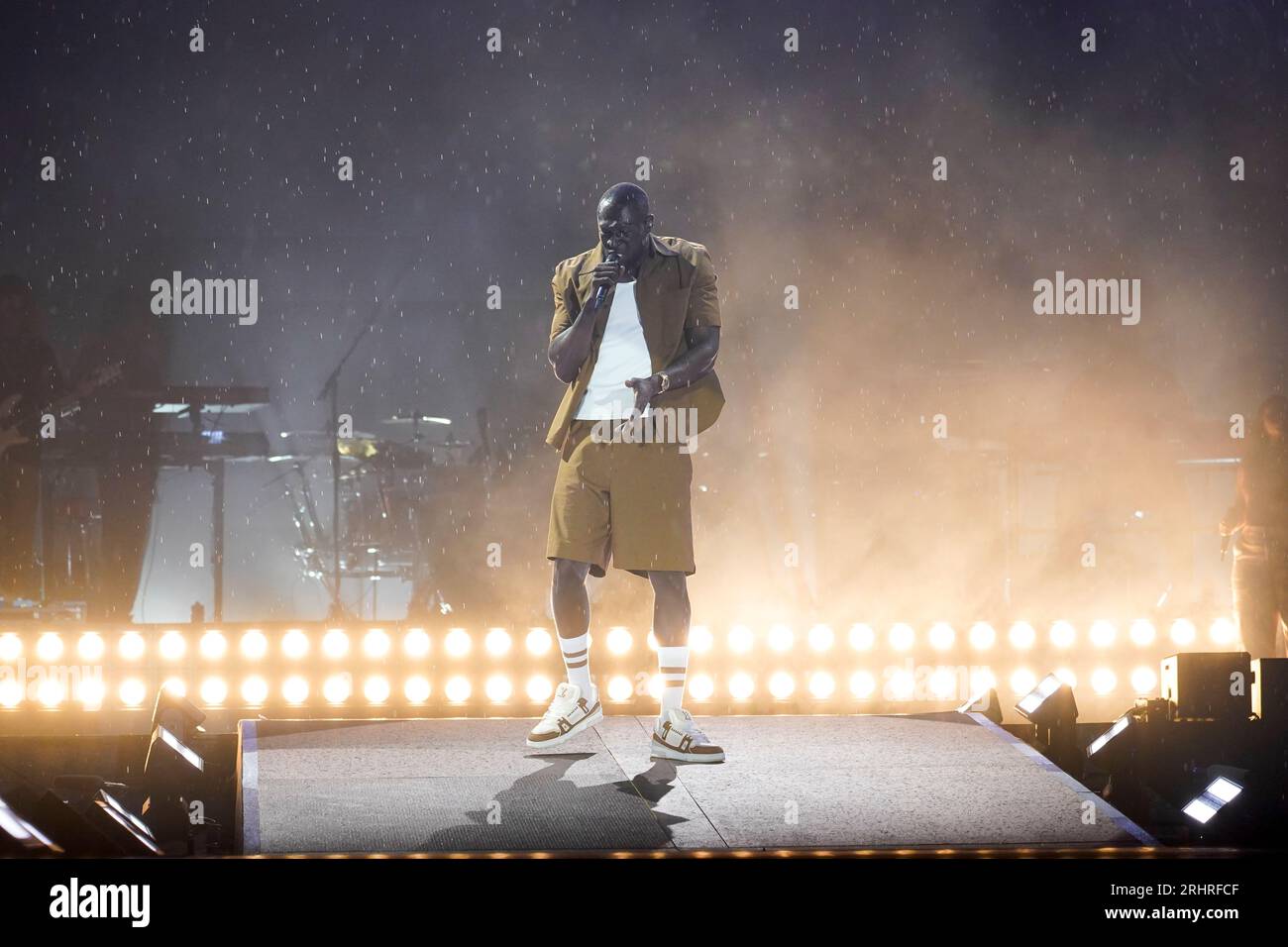 Stormzy performs live onstage at the All Points East festival in ...