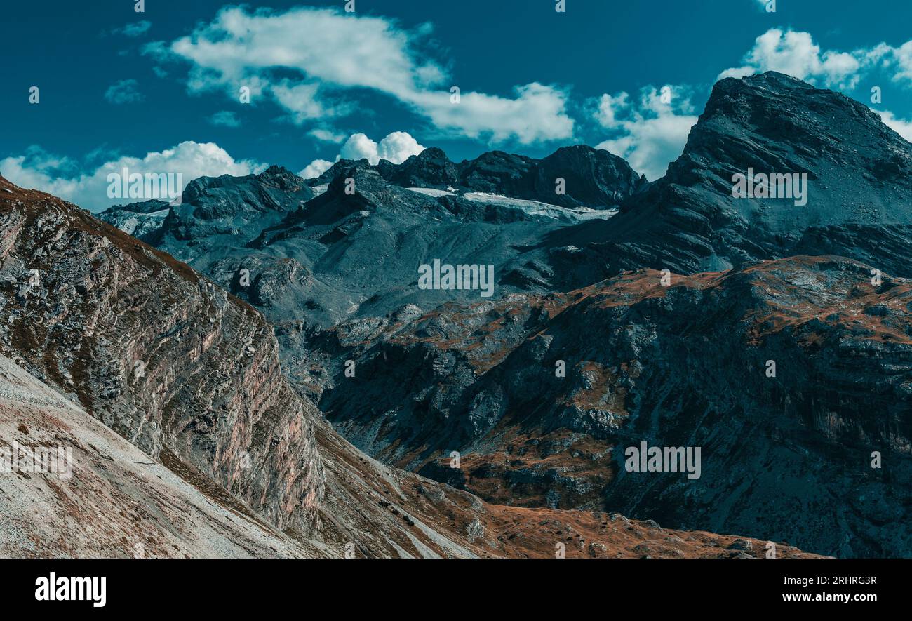 Swiss alps mountain landscape hi-res stock photography and images - Alamy