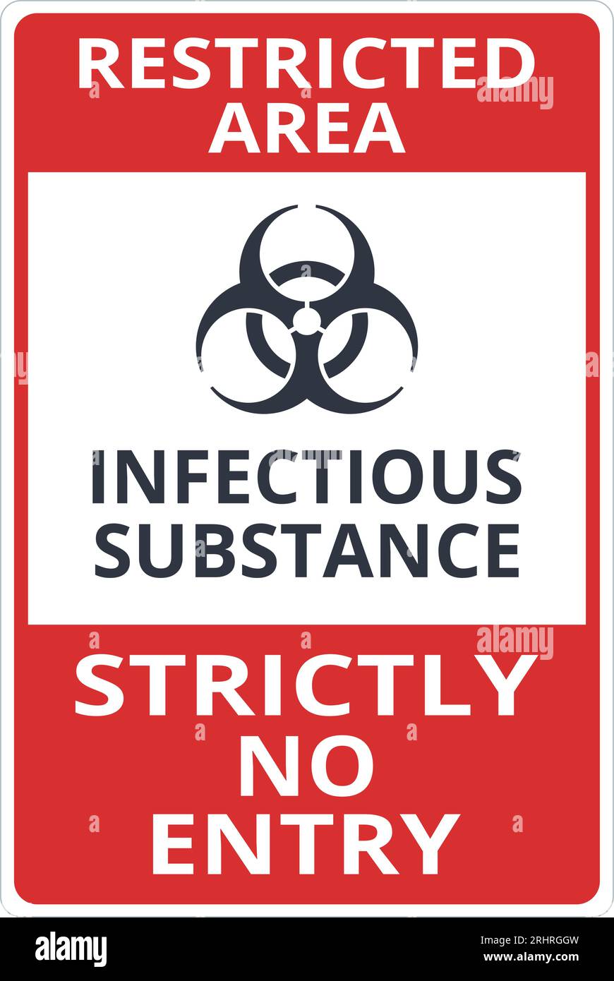 Infectious Substance Symbol Stock Vector Image & Art - Alamy