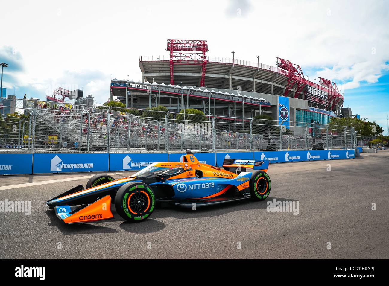Nashville, TN, USA. 4th Aug, 2023. INDYCAR Series driver, FELIX ...