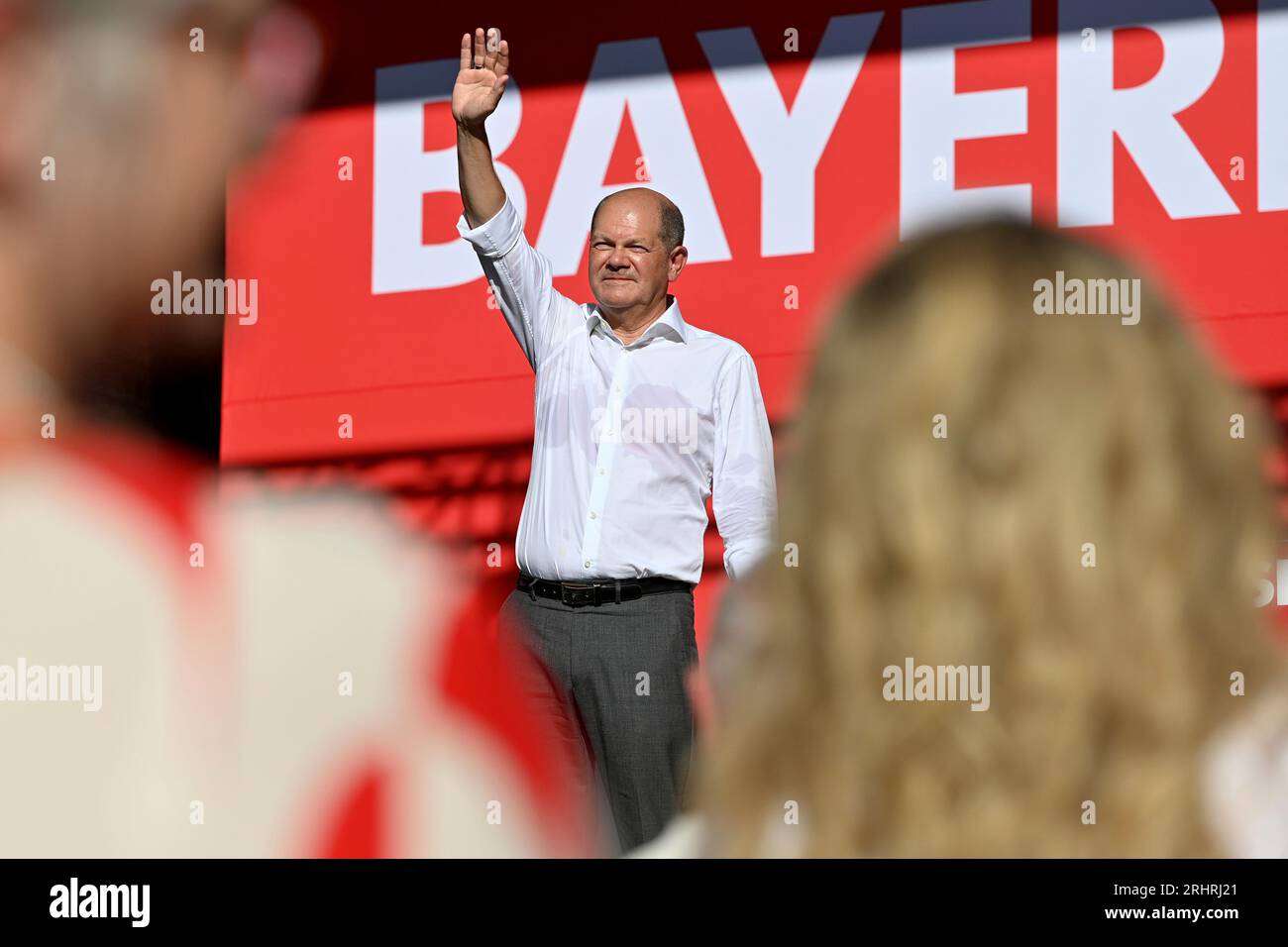 Olaf SCHOLZ. Election campaign start of the Bavaria SPD with Federal ...
