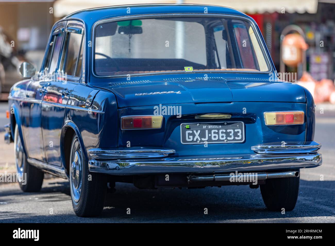 Old and very rare Volk Wagen 1600 car, in Brazil it was nicknamed Zé-do ...