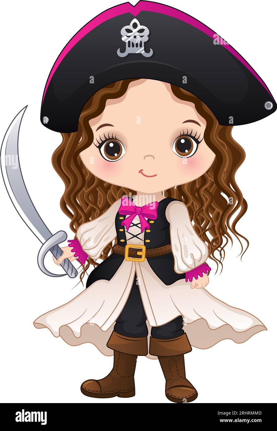 Girl Pirate Cartoon