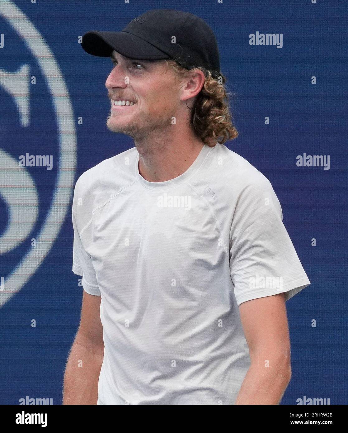 Ohio, USA . 18th Aug, 2023. August 18, 2023: Max Purcell (AUS) loses to ...