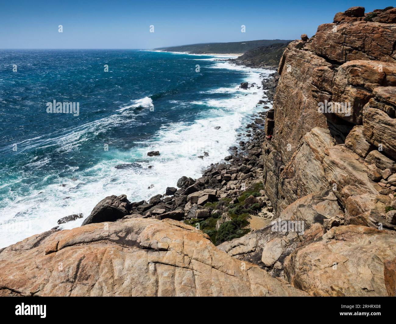 Climbing over ledge hi-res stock photography and images - Alamy
