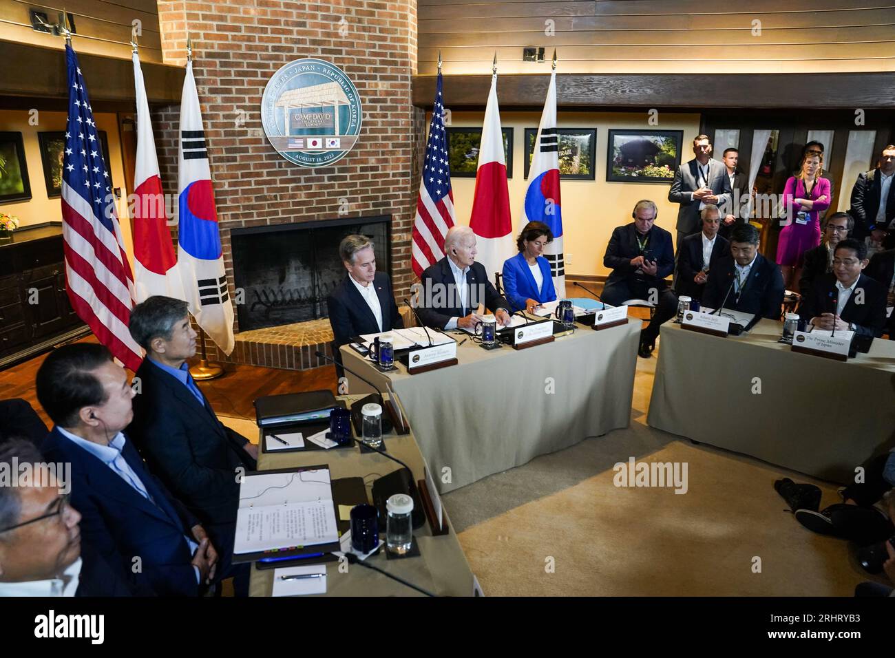 Thurmont, United States Of America. 18th Aug, 2023. President of the ...