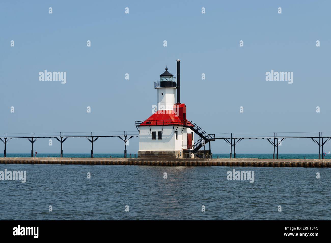 Saint joseph michigan lighthouse hi-res stock photography and images ...