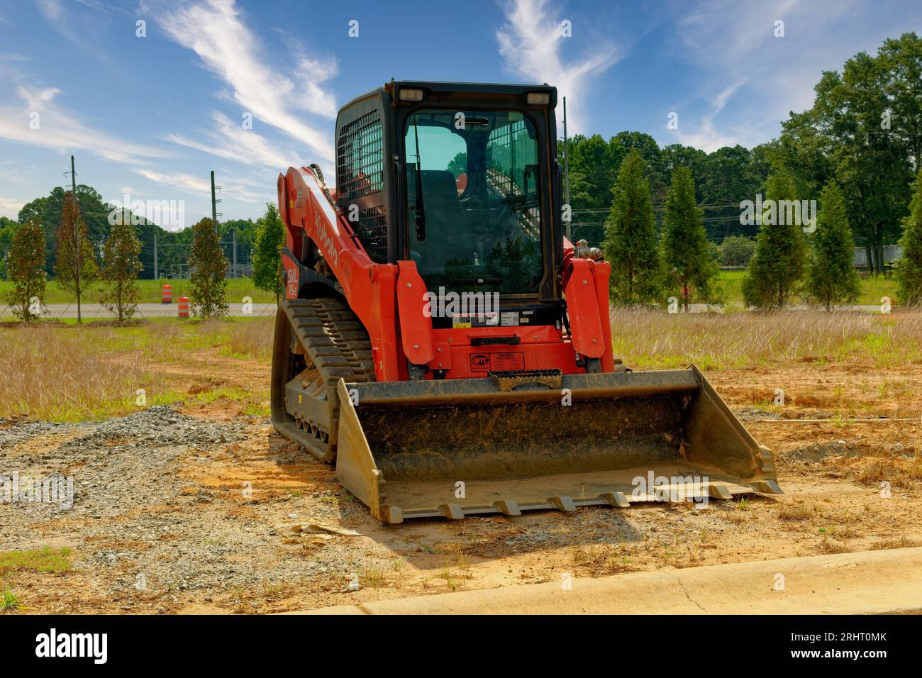 Equipment at Residential Construction Site Stock Photo - Alamy
