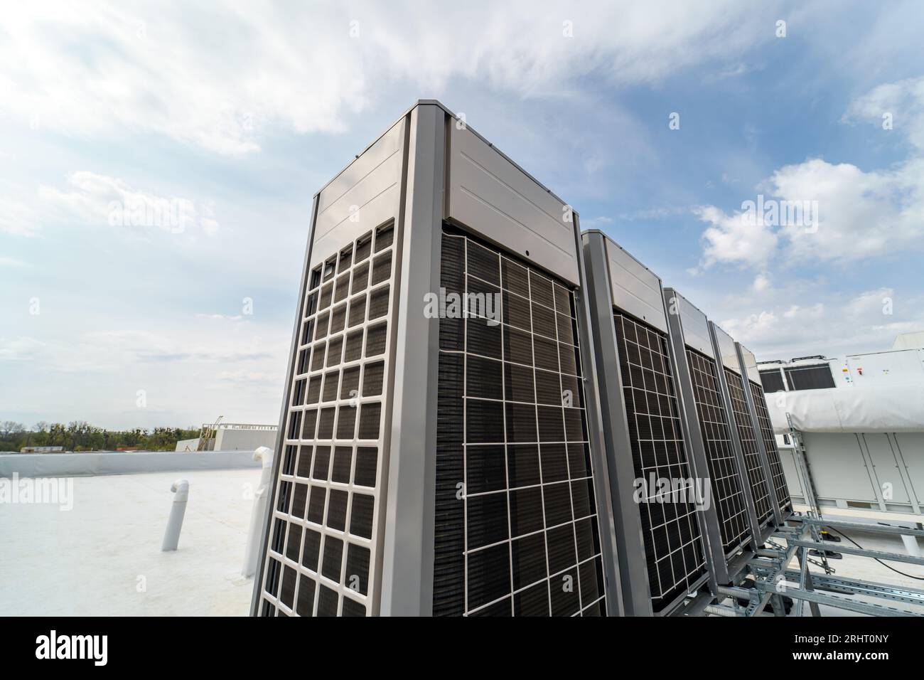 Multizone air conditioning and ventilation system Stock Photo - Alamy