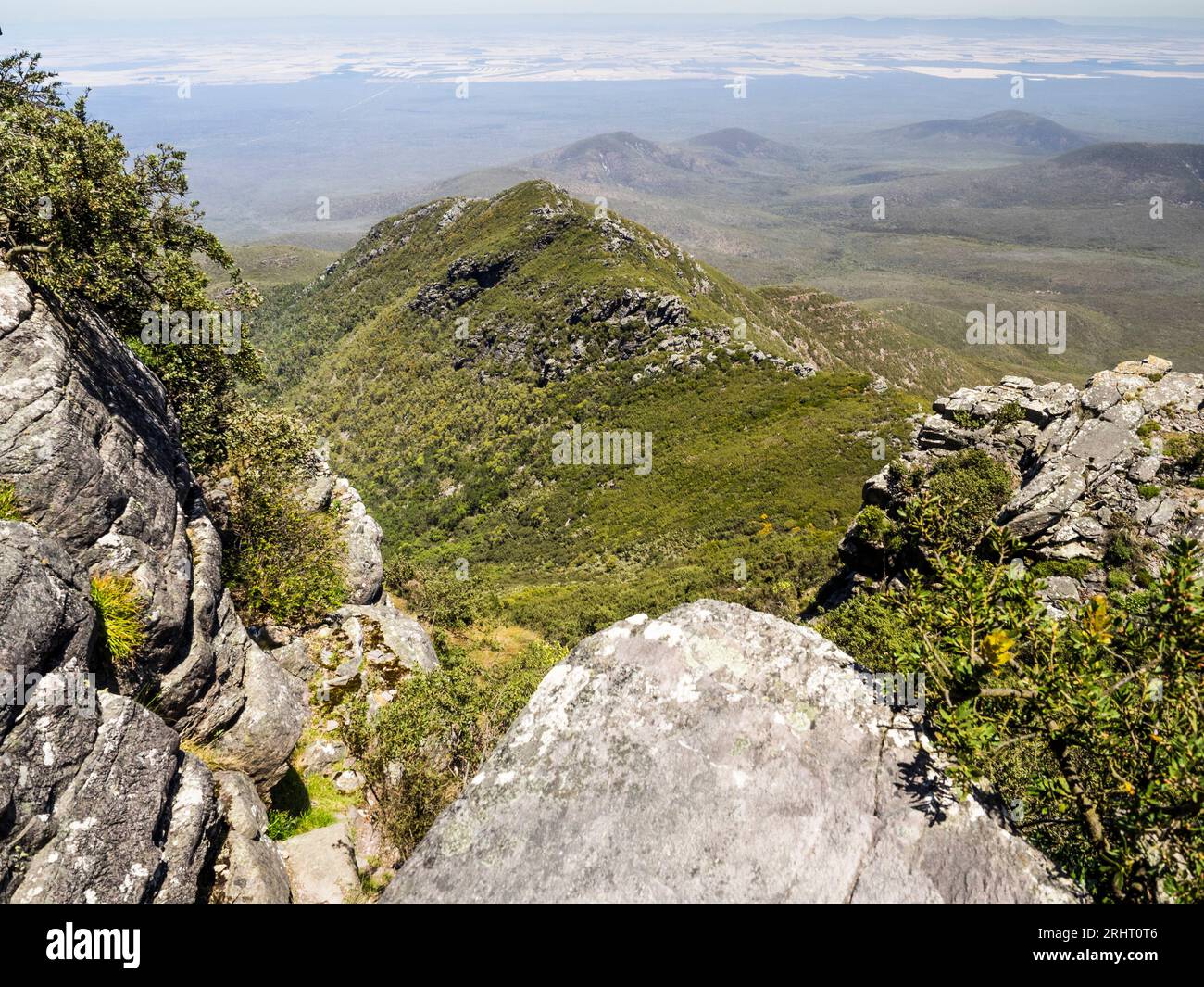 View from summit col. Toolbrunup Peak (1052m), Stirling Ranges National ...